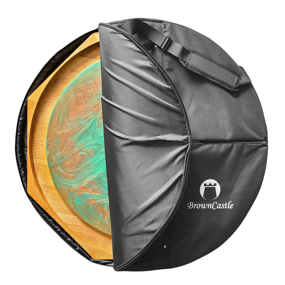 Best Rated Crokinole Board Carry Case, Padded Storage for Octagon ...