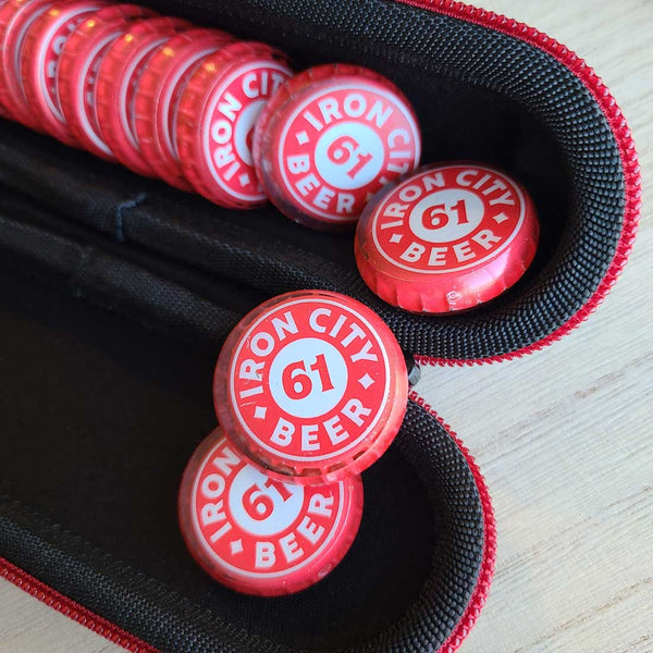 Bottle Cap Resin Crokinole Discs, Drink Brand Player Pieces ...